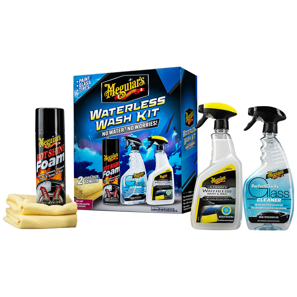 Meguiar's Waterless Wash Kit | Automotive/RV | Cleaning | NVN Marine