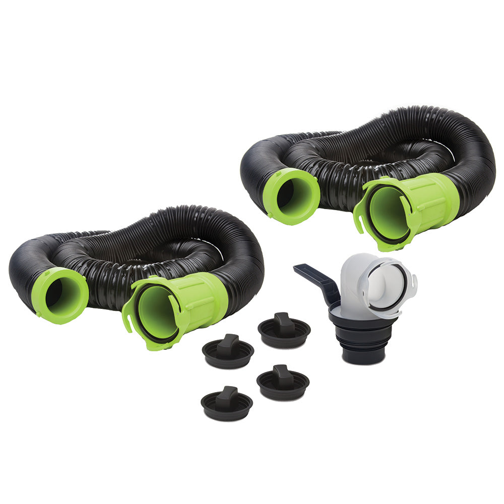 Thetford Titan Premium 20' Sewer Hose Kit w/Universal Bayonet ...