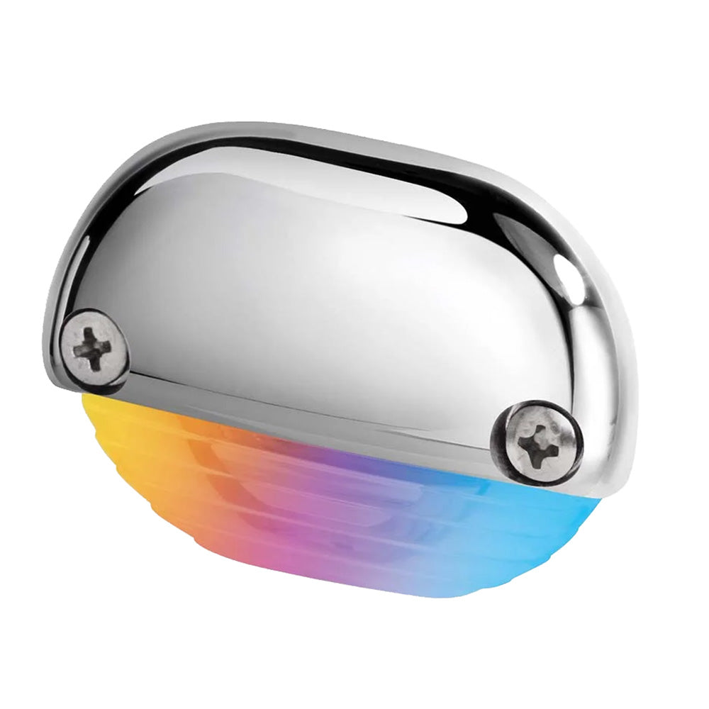 Hella Marine Apelo RGB Step Lamp - Stainless Steel Cap | NVN Marine