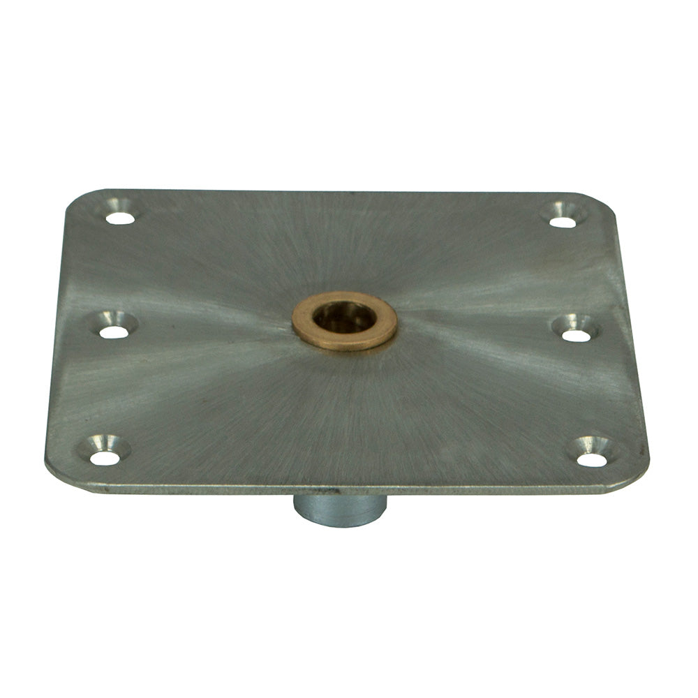 Springfield KingPin™ Standard Square Steel Base w/Brass - 7x7 | NVN Marine