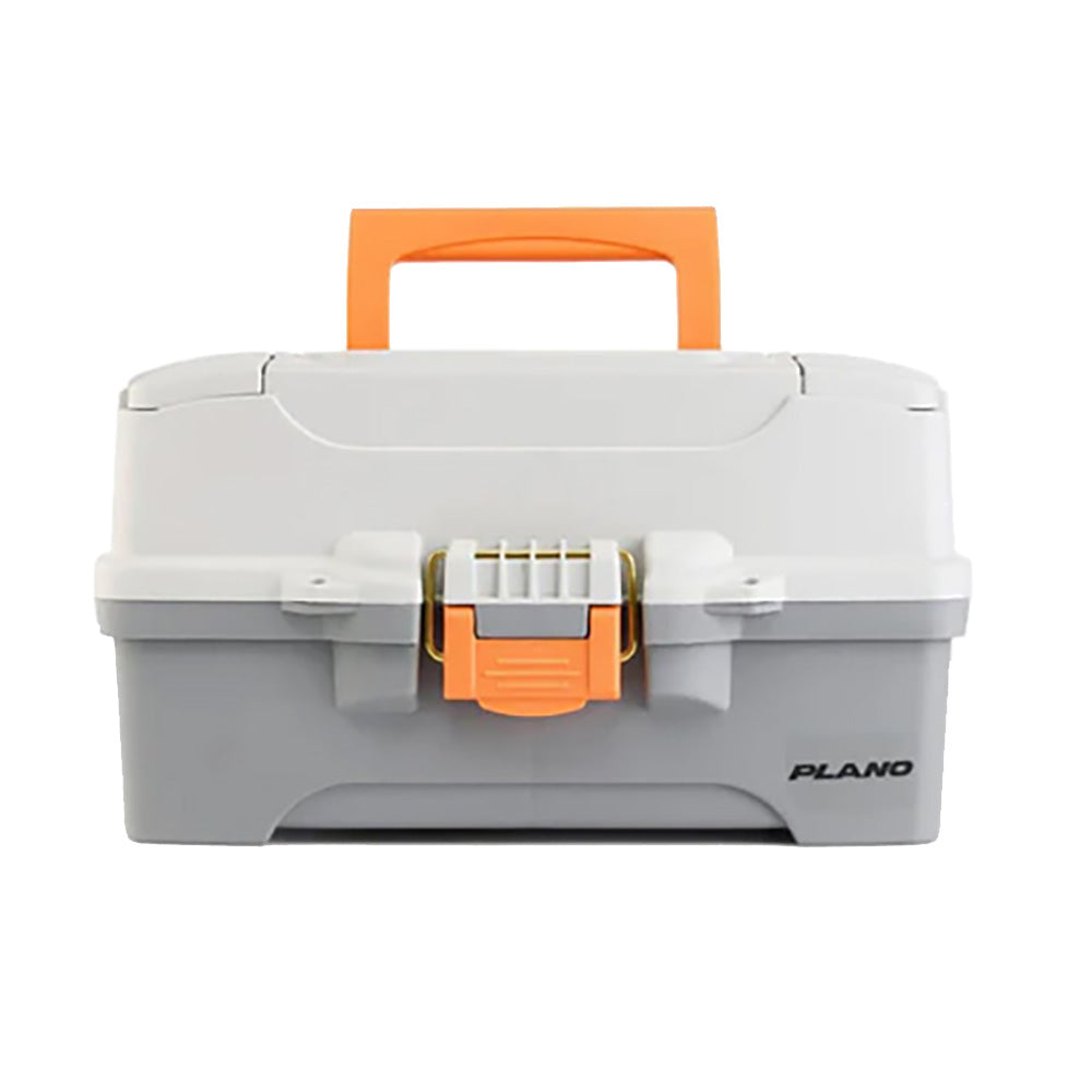 Plano Two-Tray Tackle Box - Light Grey/Dark Grey | Tackle Storage | NVN ...