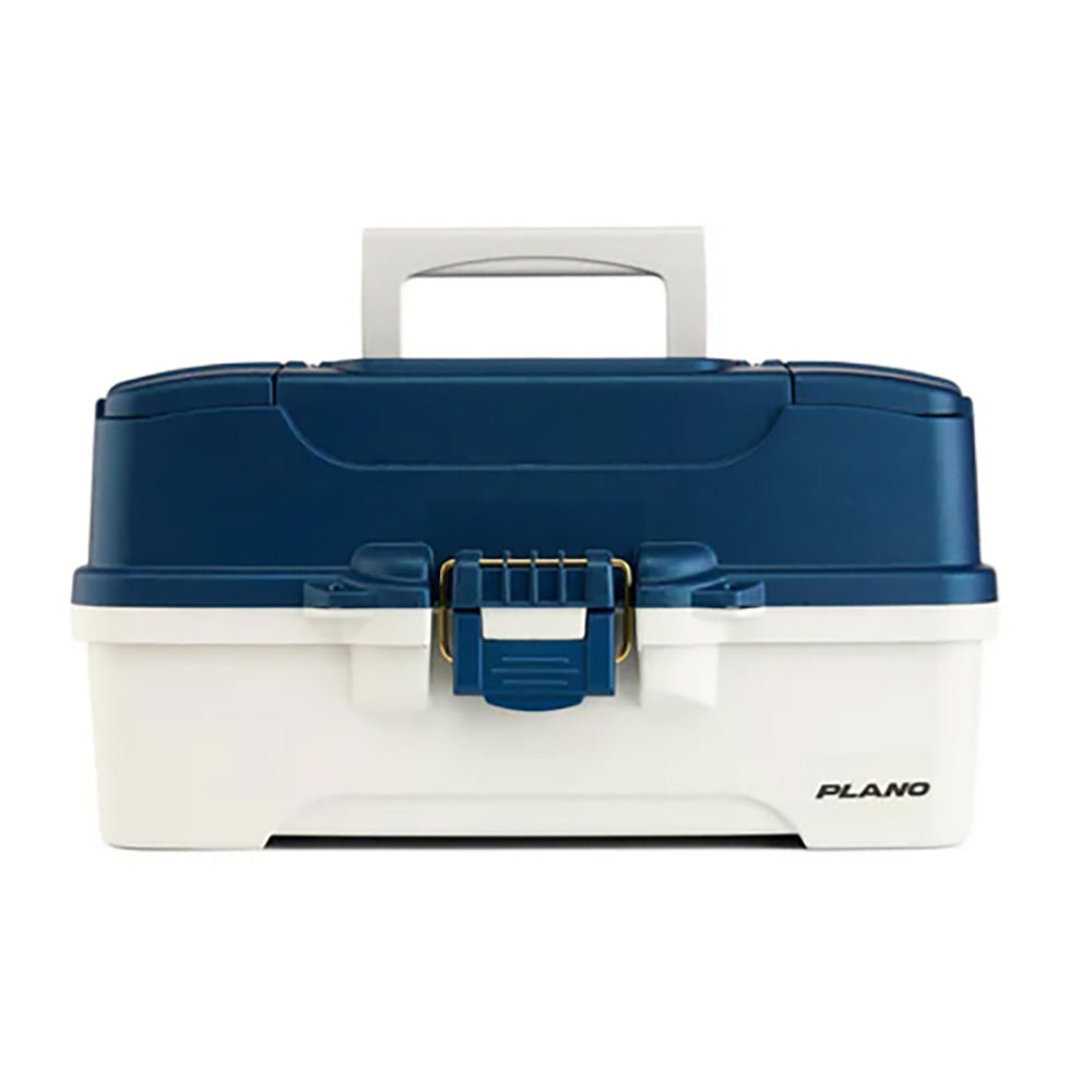 Plano Three-Tray Tackle Box - Blue/White | Tackle Storage | NVN Marine