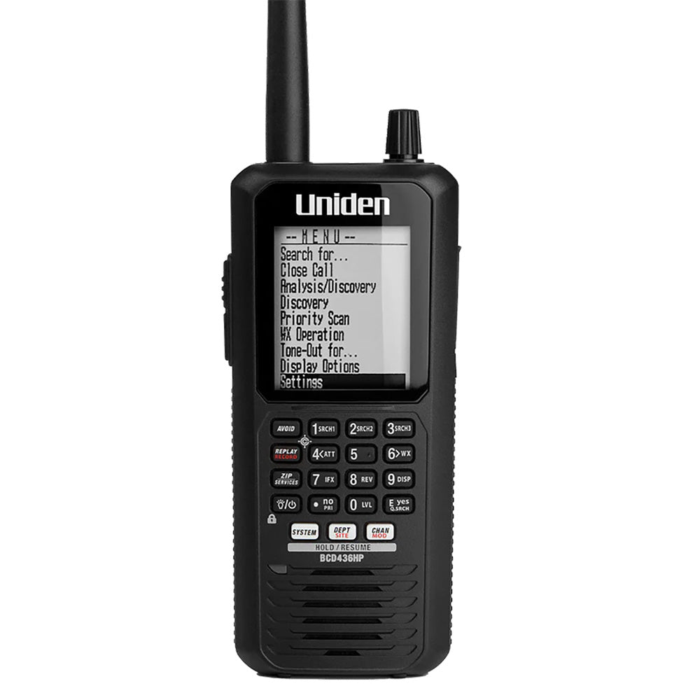 Uniden BCD436HP Easy-To-Use Digital Handheld Scanner | Radio Scanners ...