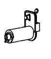 Norcold 619042 Refrigerator Evaporator Door Spring Holder | NVN Marine