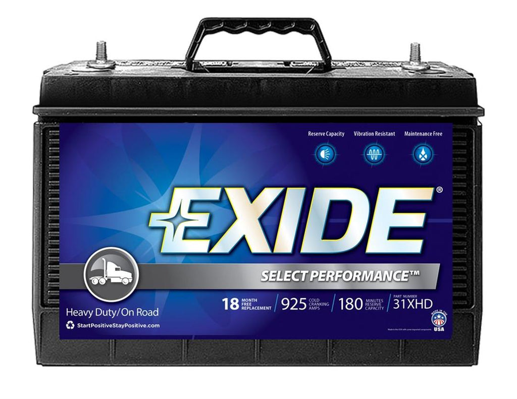 Exide Technologies S31XHD Battery | Winterizing | Battery Management ...
