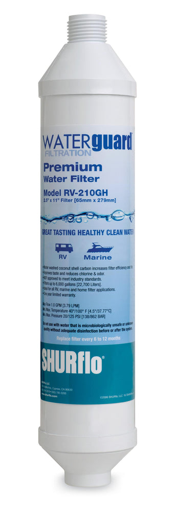 SHURflo RV210GHKDF Fresh Water Filter | NVN Marine