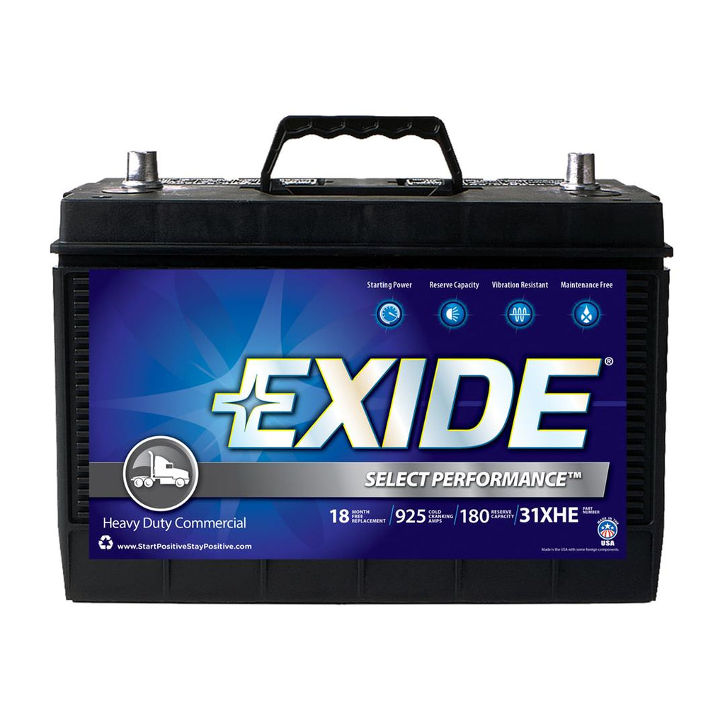 Exide Technologies 31XHE Battery | Winterizing | Battery Management ...