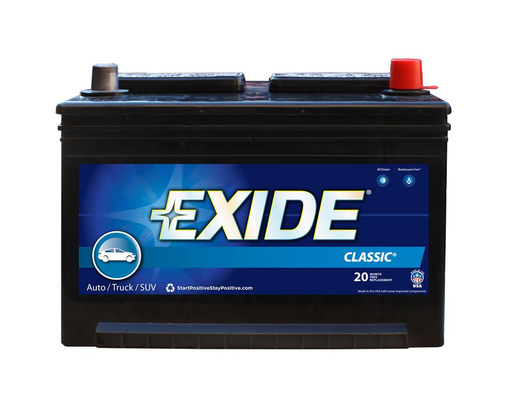 Exide Technologies 58RC Battery | Winterizing | Battery Management ...