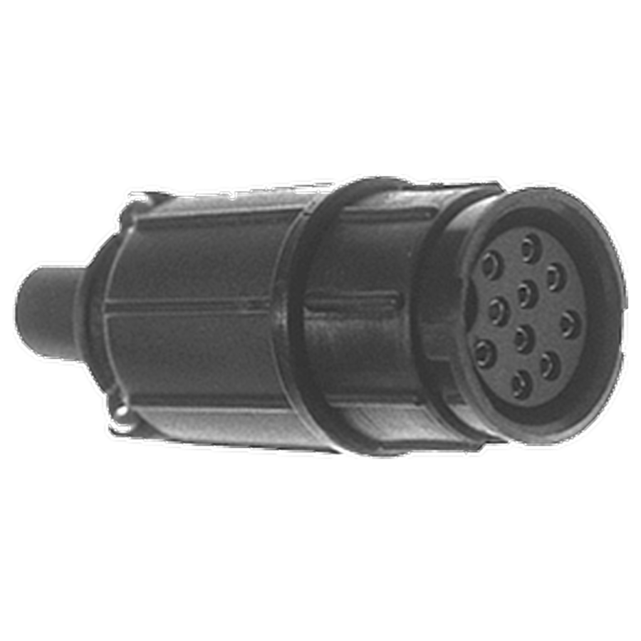 Conxall CX-7010 - 10-Pin Female Inline, Mate for CX-1010 | Electrical ...