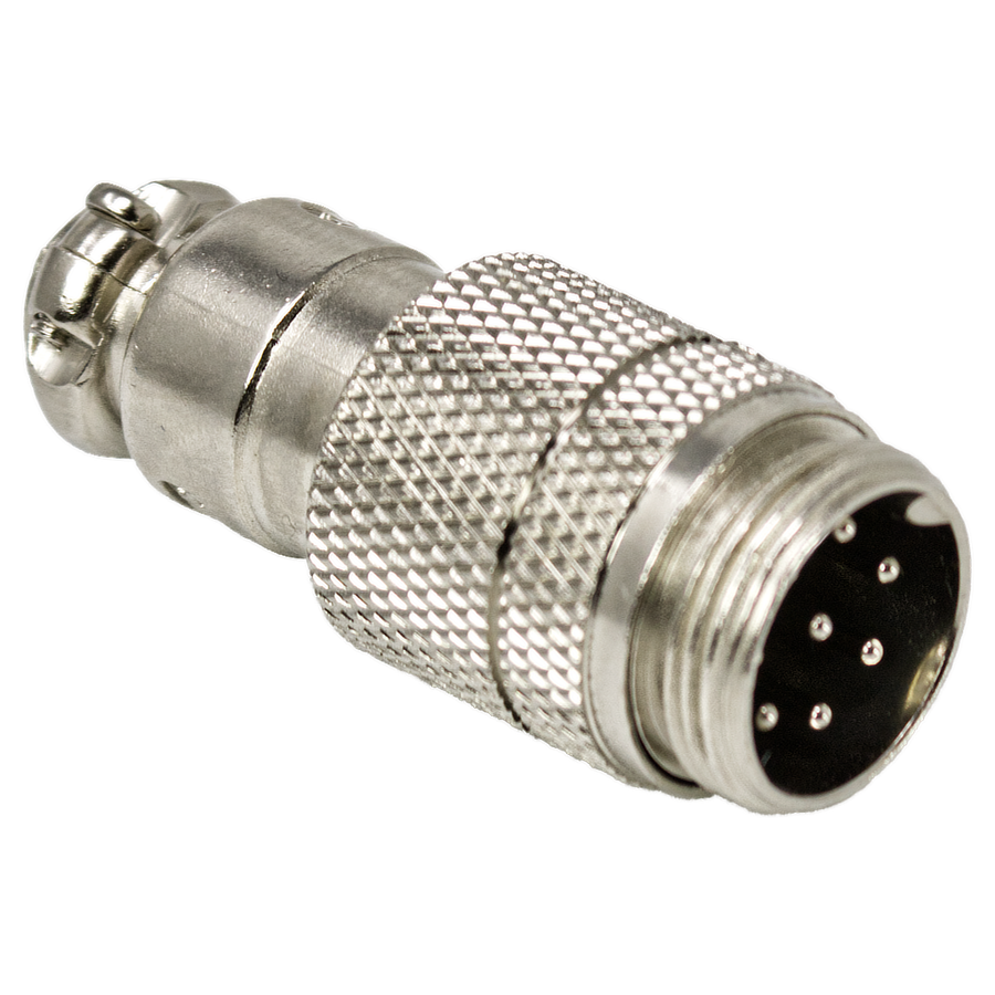 Radarsonics I-8 - 8-Pin Inline Male Connector | Transducer Accessories ...
