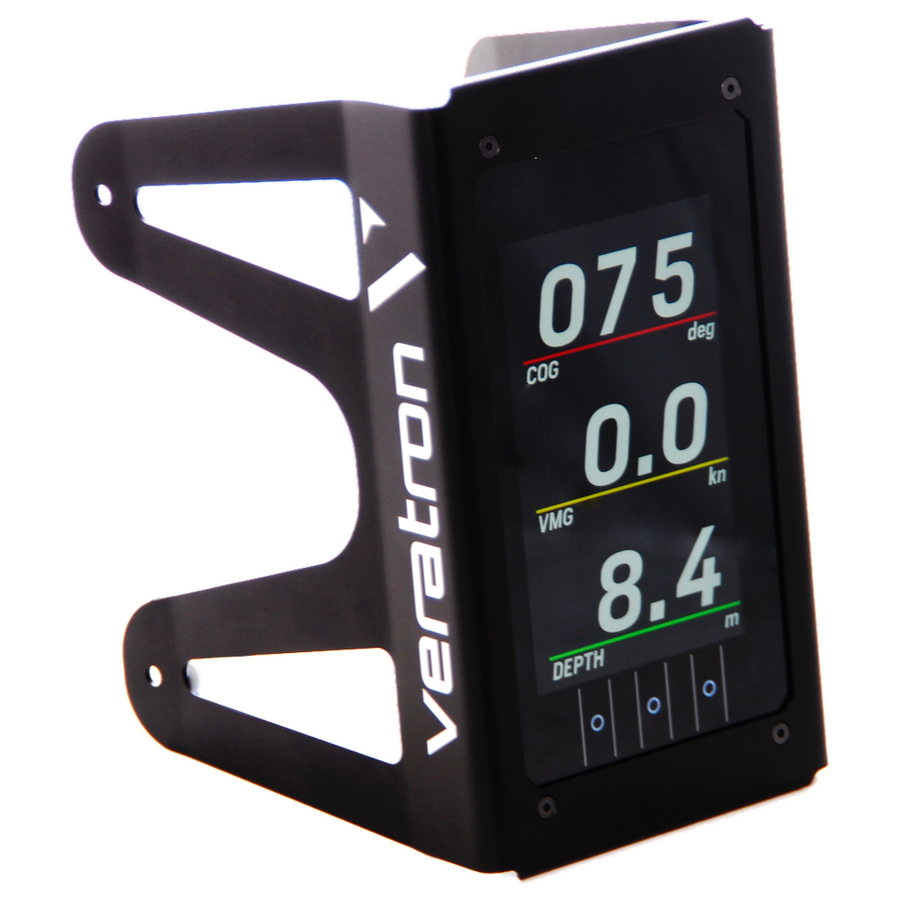 Veratron B00033101 - Carbon Mast Display Unit Kit, 7" | Instruments ...