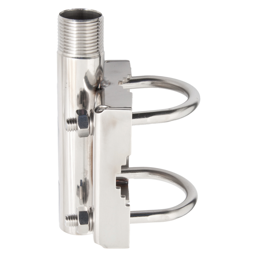 AC Antennas N220F - Stainless Mast Mount, 1" 14TPI Male and U-Clamp ...