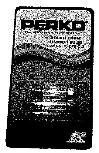 Perko 0070DP2CLR Spare Festoon Style Bulb, 2/Card | Navigation Lights ...