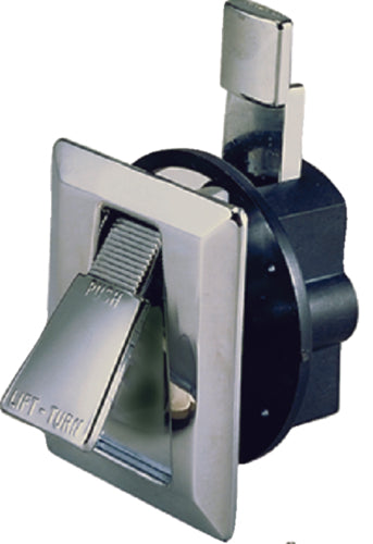 Perko 0922DP0CHR 2-1/4 X 2 Chr Flush Latch | Deck / Galley | NVN Marine
