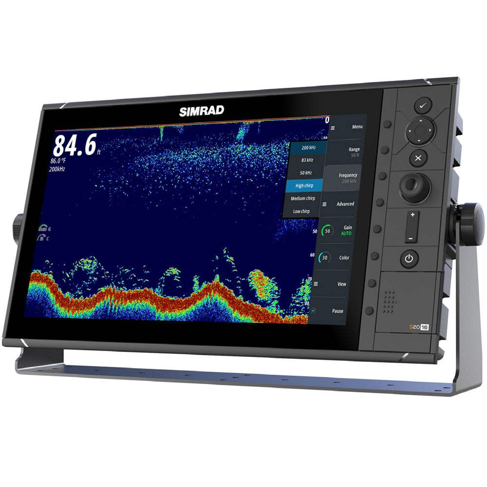 Simrad S2016 16" Fishfinder w/Broadband Sounder™ Module & CHIRP ...