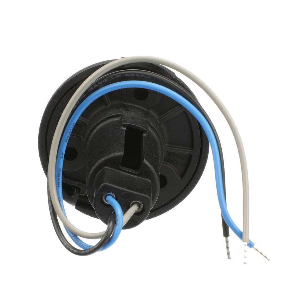 Attwood LightArmor Plug-In Base - 3 Pin - Black - Round | Accessories ...