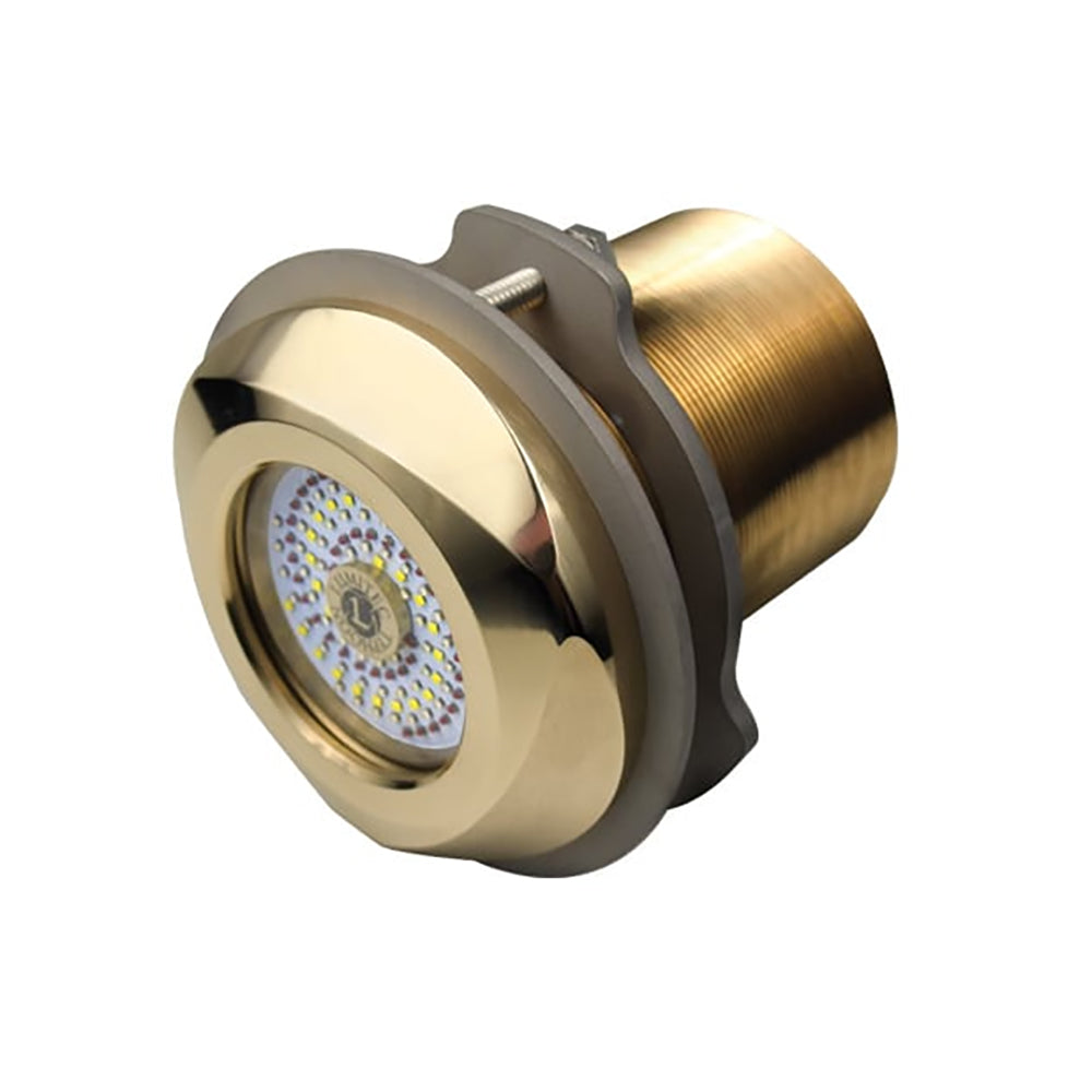 Lumitec Typhoon Underwater Bronze Thru-Hull LED Light - White/Blue ...