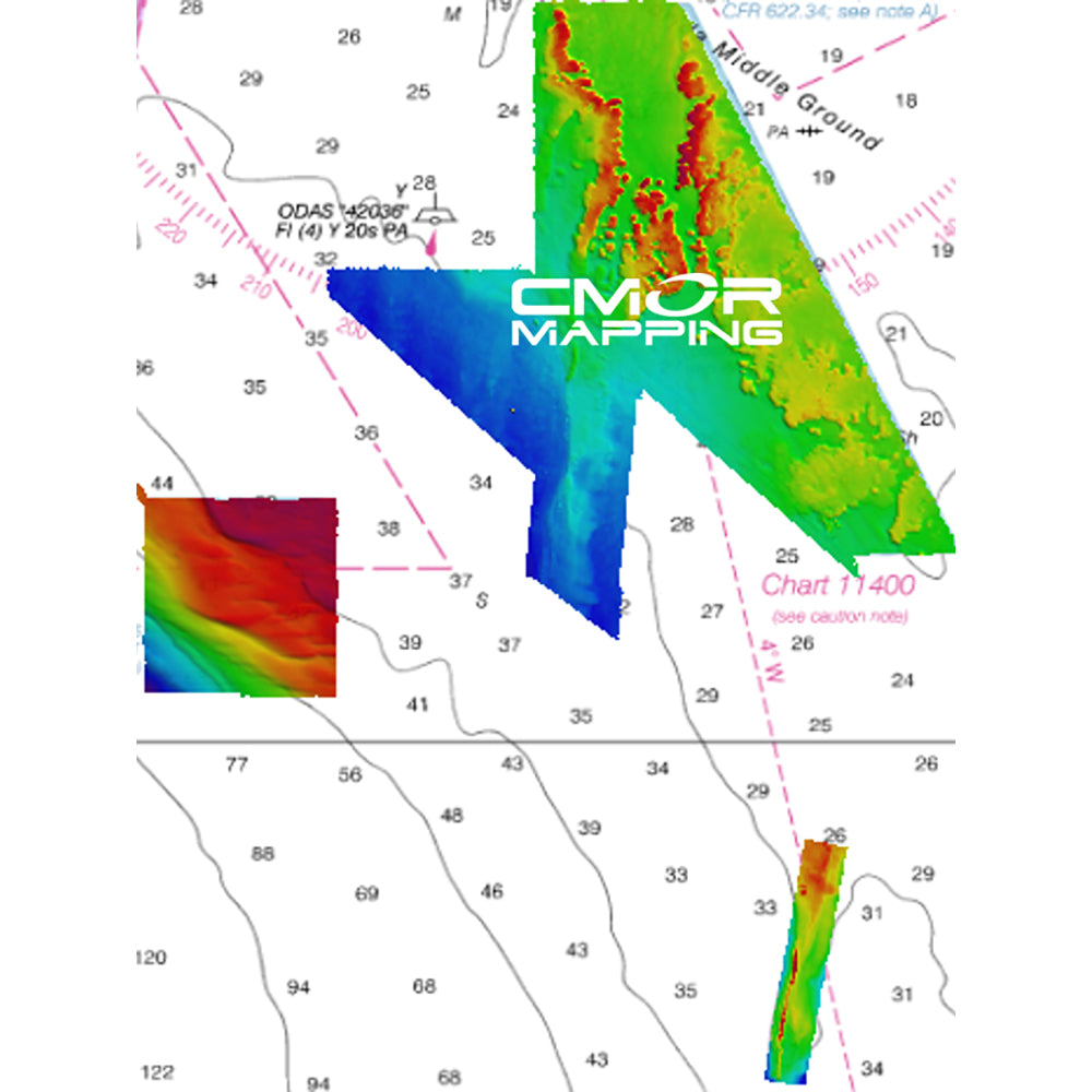CMOR Mapping Florida Middle Grounds f/Raymarine | Cartography | CMOR ...