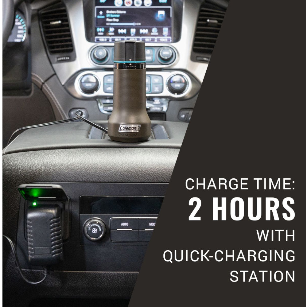 Coleman OneSource Rechargeable Lithium-Ion Battery & 1 Port Quick ...