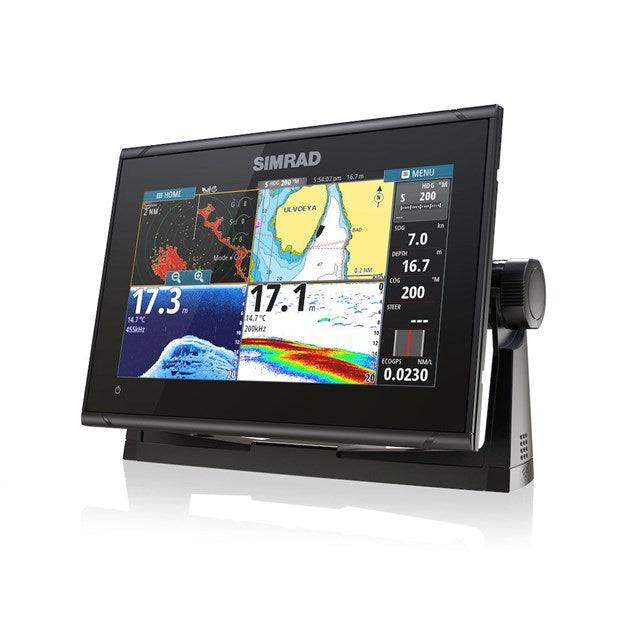 Simrad GO9 XSE Chartplotter/Fishfinder w/C-MA{ Discover Chart - No ...
