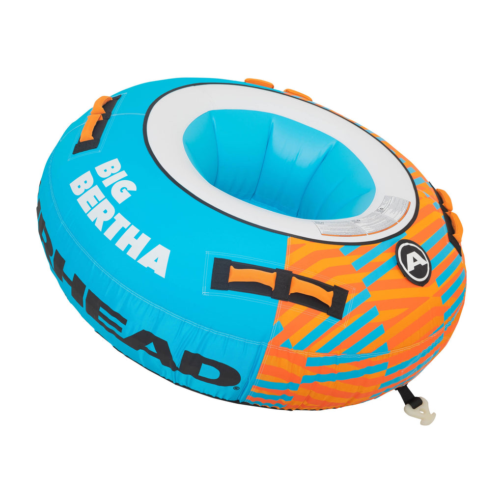 AIRHEAD Big Bertha | 4 Rider Towable Tube for Boating | NVN Marine