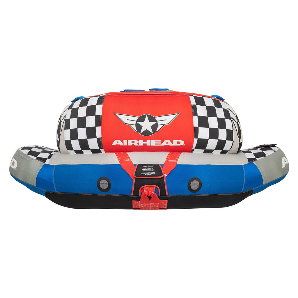 AIRHEAD Chariot Warbird 2 | 1-2 Rider Towable Tube for Boating | NVN Marine