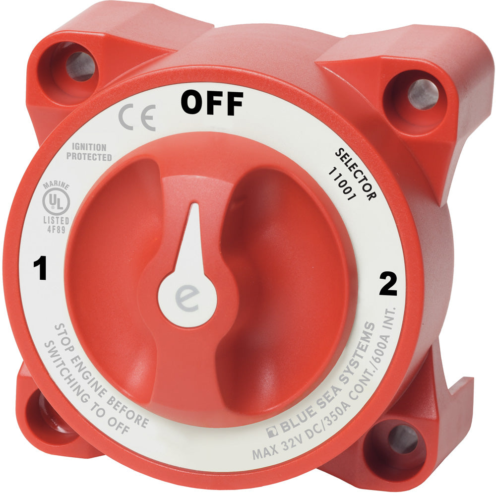 Blue Sea 11001 e-Series Battery Switch w/Alternator Field Disconnect ...