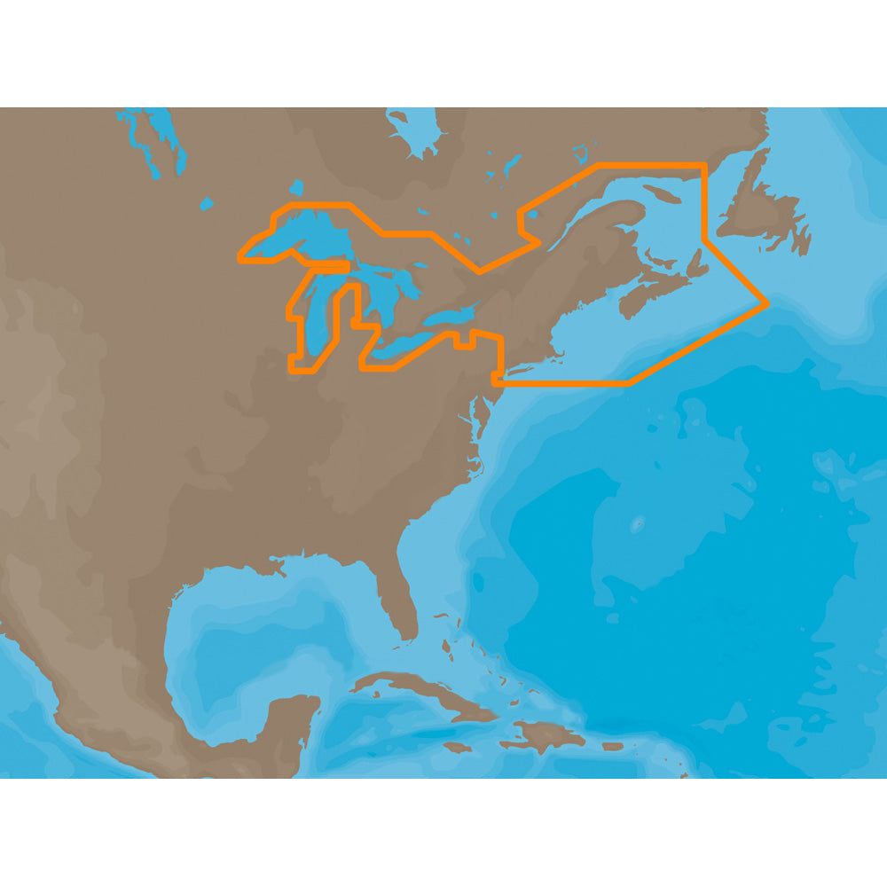 C-MAP MAX NA-M026 - Great Lakes & The Maritimes - SD™ Card ...