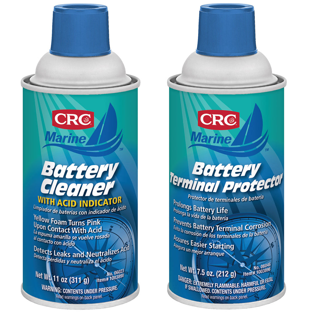 CRC Marine Battery Terminal Cleaner & Protector Bundle | Cleaning | NVN ...
