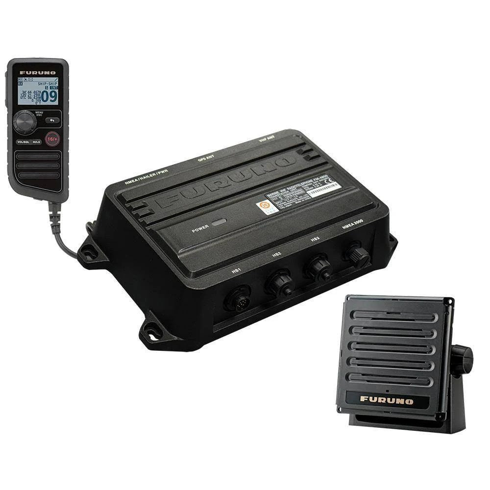 Furuno FM4850 Black Box VHF Radio w/GPS, AIS, DSC & Loudhailer | NVN Marine