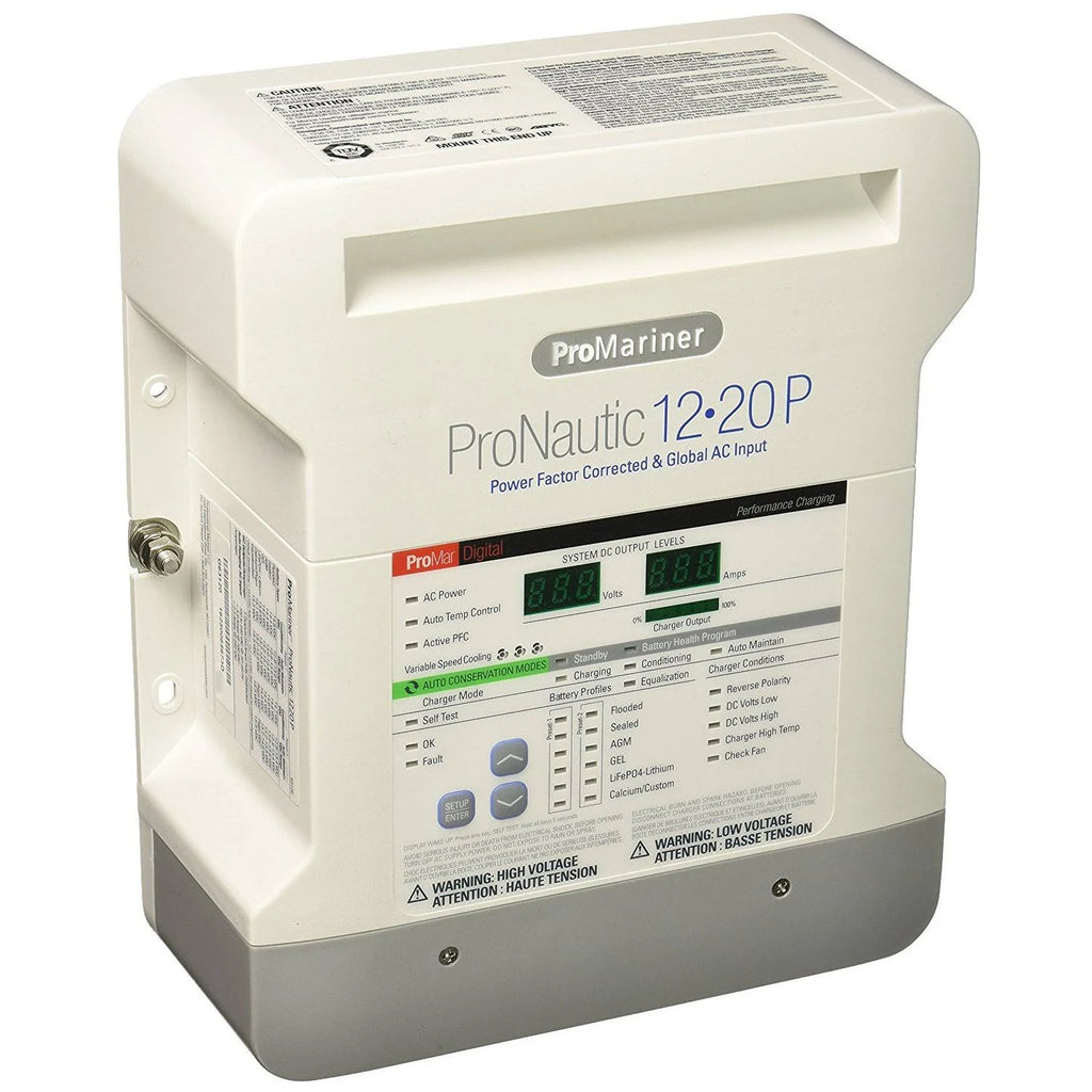 ProMariner ProNautic 1220P 20 Amp 3 Bank Battery Charger | NVN Marine