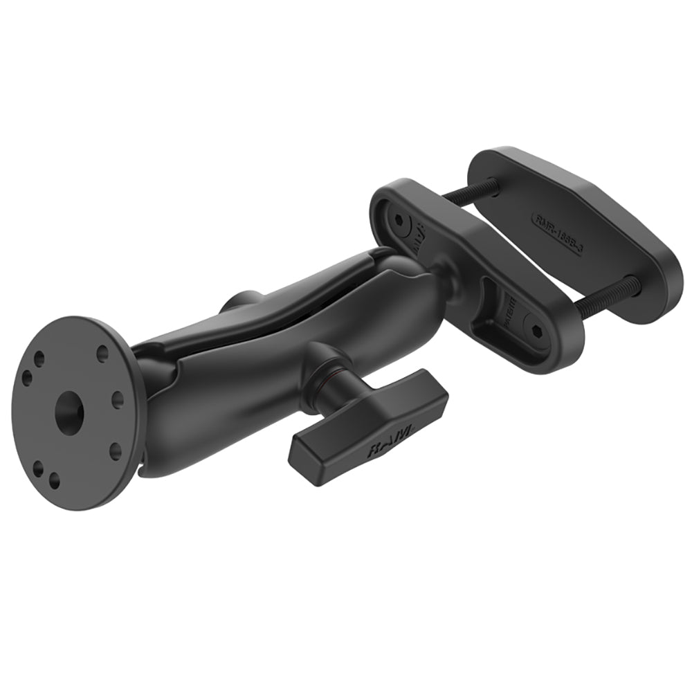 RAM Mount Square Post Clamp f/Posts Up to 3" Wide w/Arm | Ram Mount ...