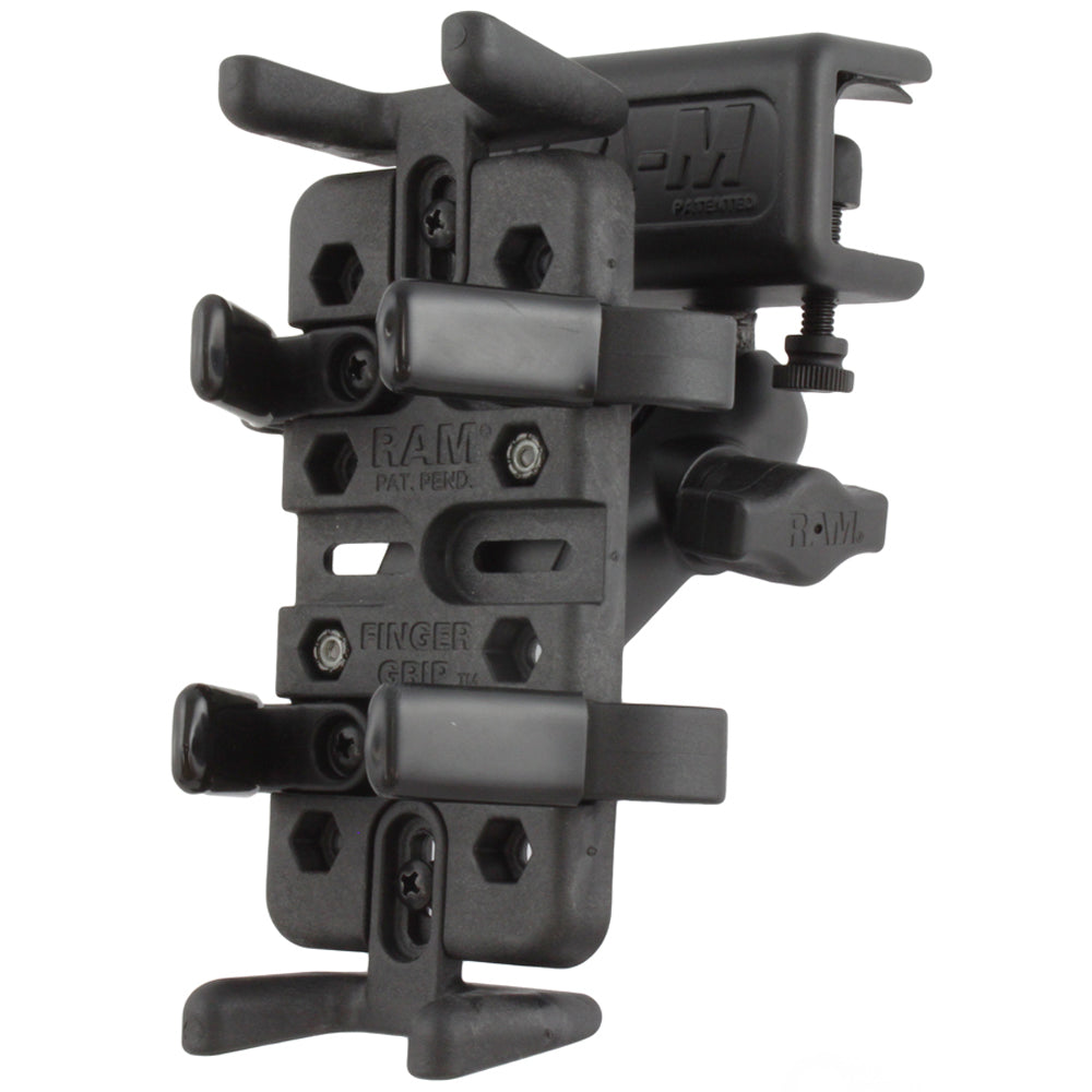 RAM Mount Universal Finger Grip Glare Shield Clamp Mount | Aviation ...