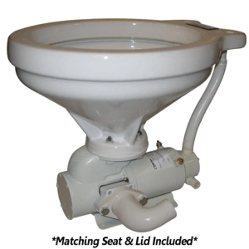 Raritan Crown Head™ Hi-Boy - White - Household Style - 90° Discharge ...