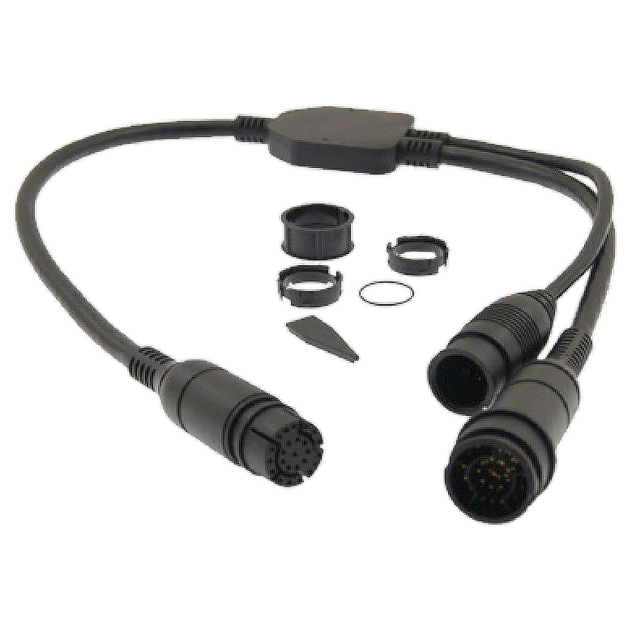 Raymarine Adapter Cable - 25-Pin to 9-Pin & 8-Pin - Y-Cable to ...