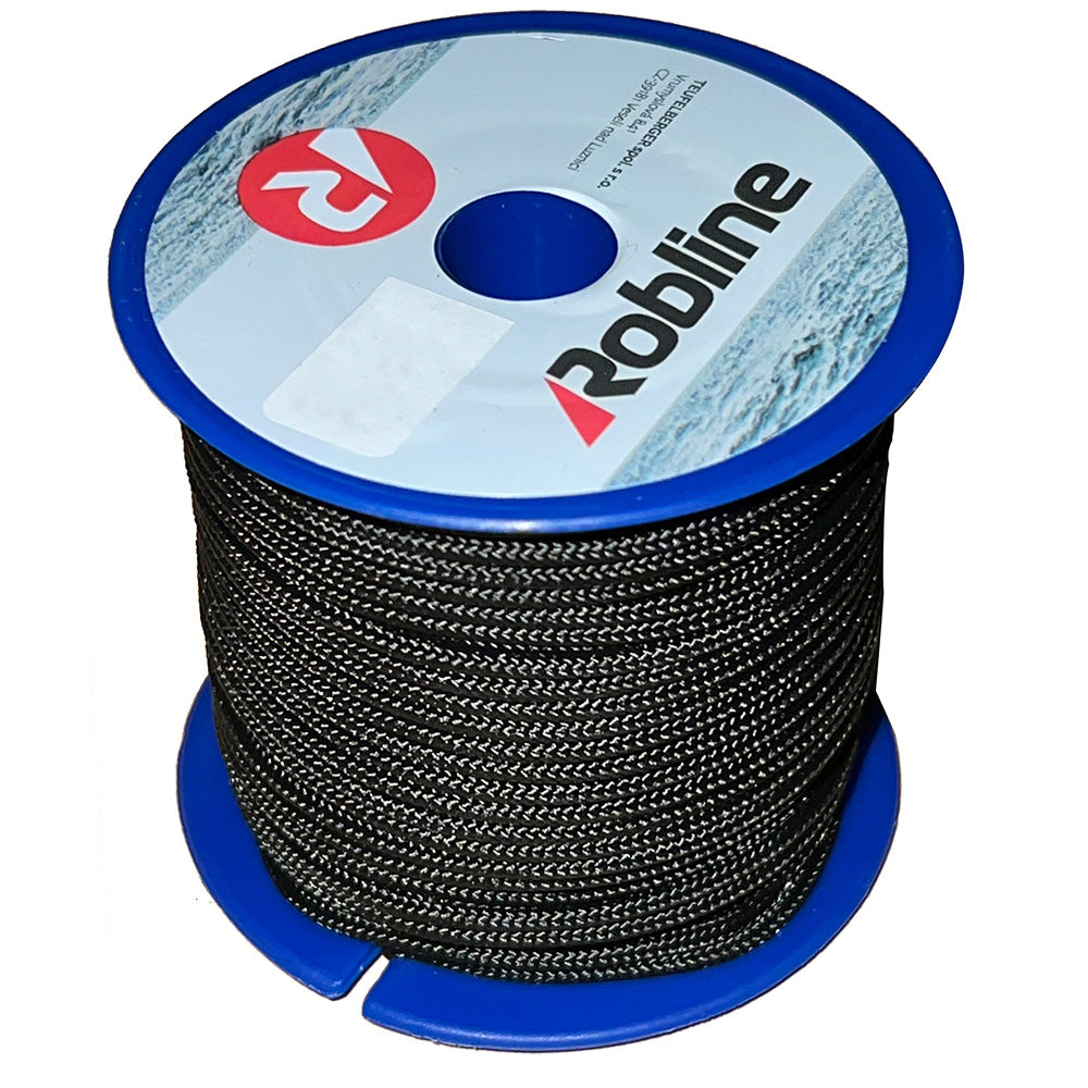 Robline Mini Reel Orion 500 - Black - 2mm x 98' | Sailing | Rope | NVN ...
