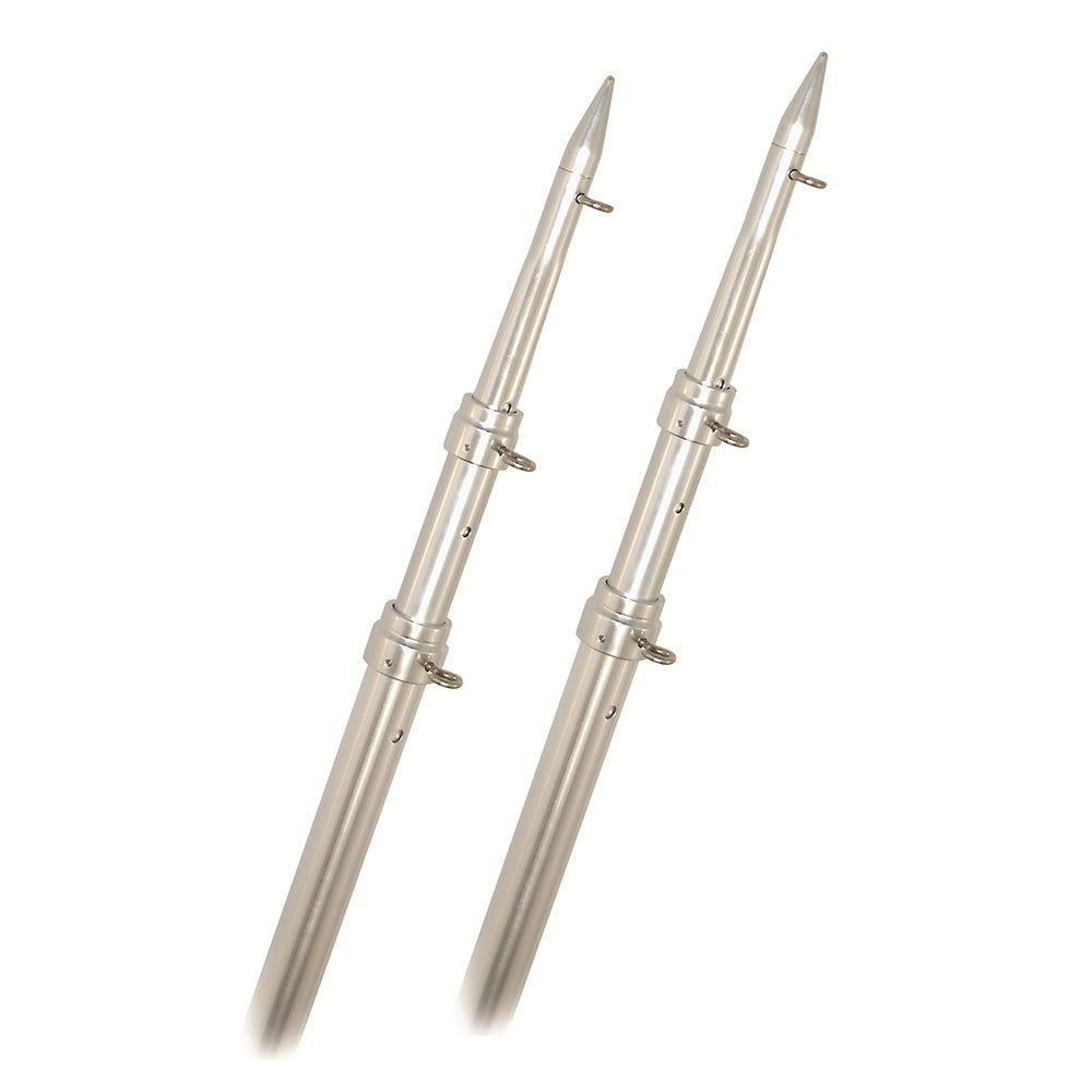 Rupp Top Gun Telescoping Outrigger Poles - Aluminum/Silver - 15' | NVN ...