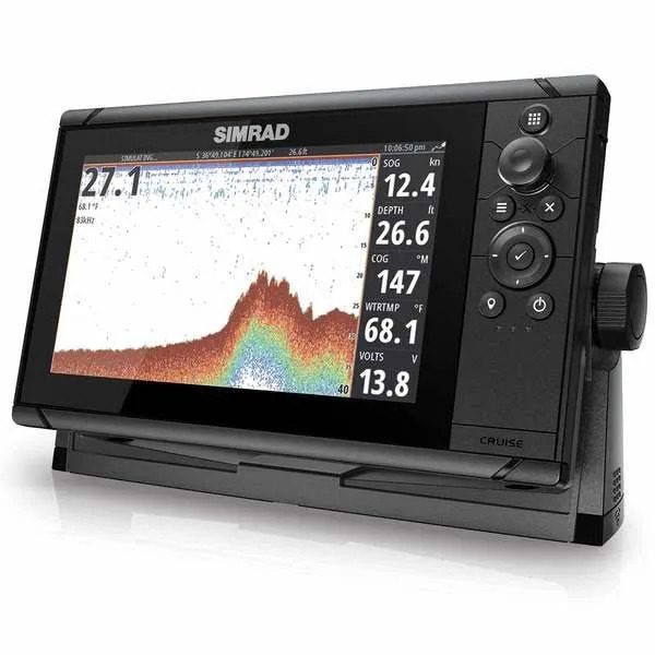 Simrad Cruise 7 US Coastal w/83/200 Transom Mount Transducer | NVN Marine