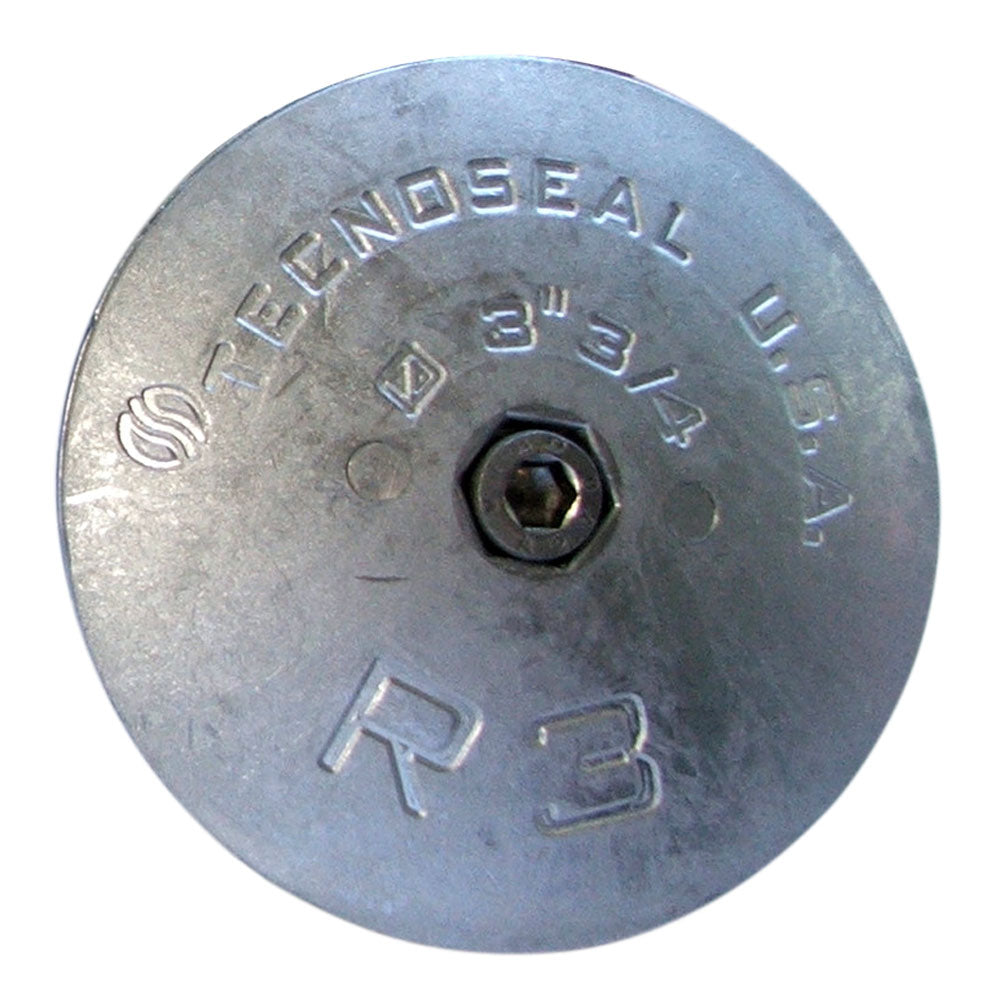 Tecnoseal R3 Rudder Anode - Zinc - 3-3/4" Diameter | Anodes | NVN Marine