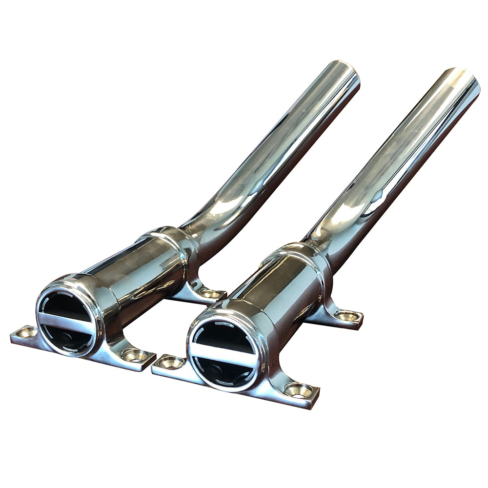Tigress Side Mount Outrigger Holders - Fabricated 304 S.S. - 1-1/8" I.D ...