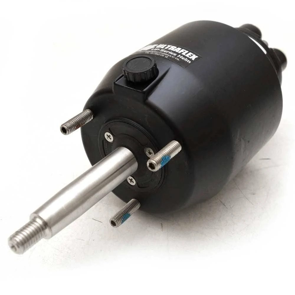 Uflex UP28R Rear Mount Helm 1.7 cu. 3/4" Tapered Stainless Steel Shaft ...