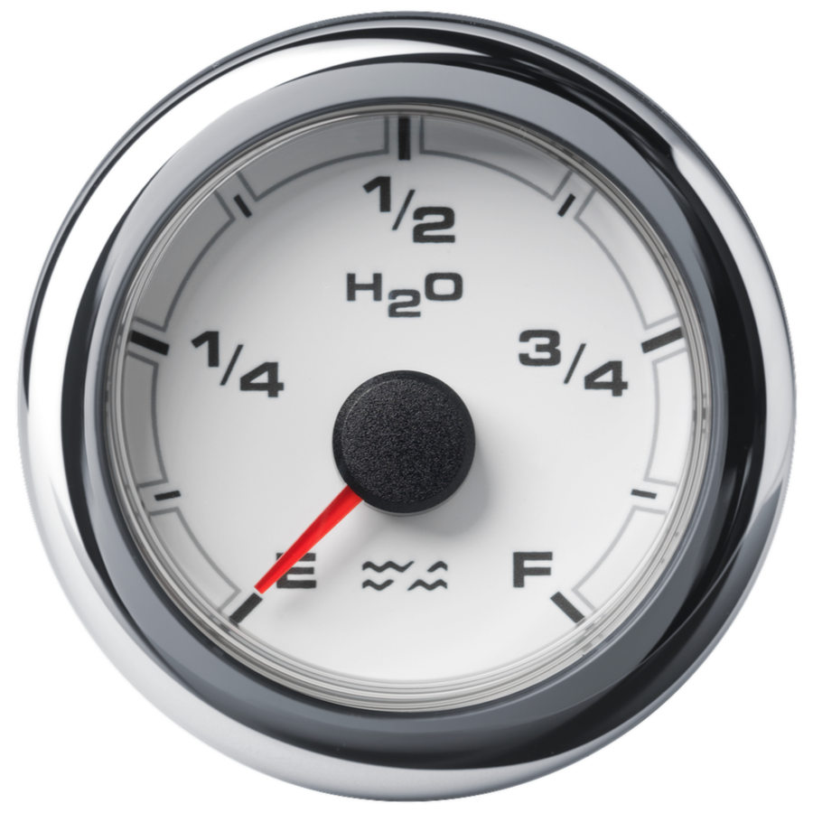 Veratron 52MM (2-1/16") OceanLink Waste Water Gauge - White Dial ...