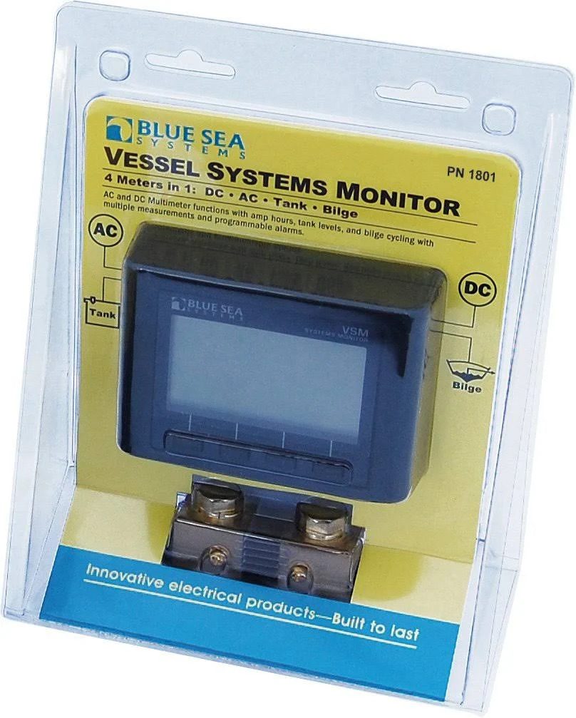 Blue Sea 1801 - Vessel Syst. Monitor VSM 422, Clamshell | NVN Marine