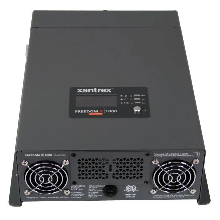Xantrex Freedom X 2000 True Sine Wave Power Inverter - 12VDC - 120VAC ...