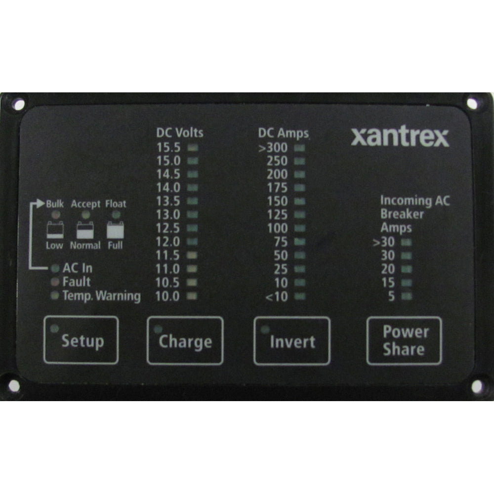 Xantrex Heart FDM-12-25 Remote Panel, Battery Status & Freedom Inverter ...